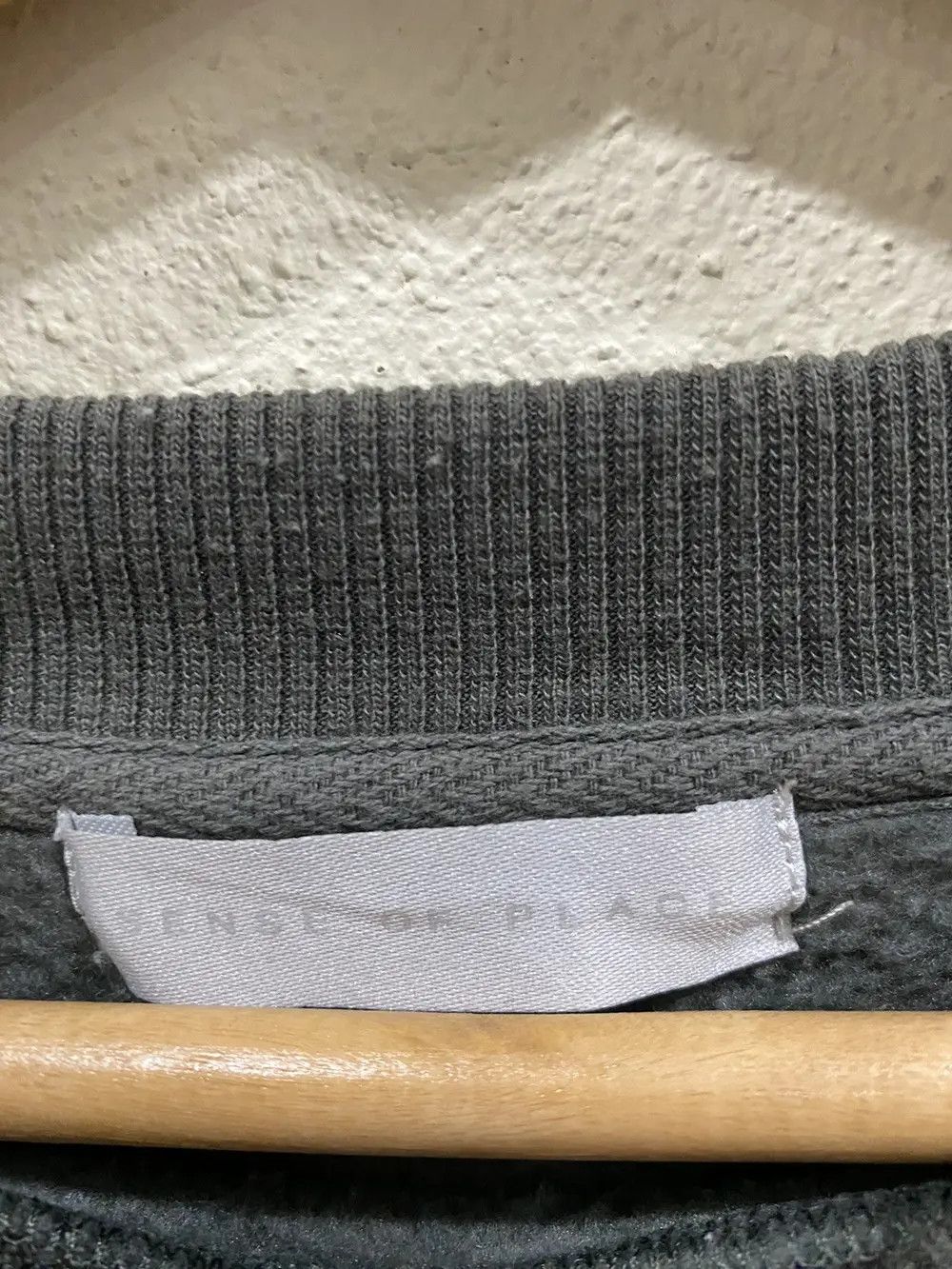 Japanese Brand Sense Of Place Plain Sweatshirt | Grailed