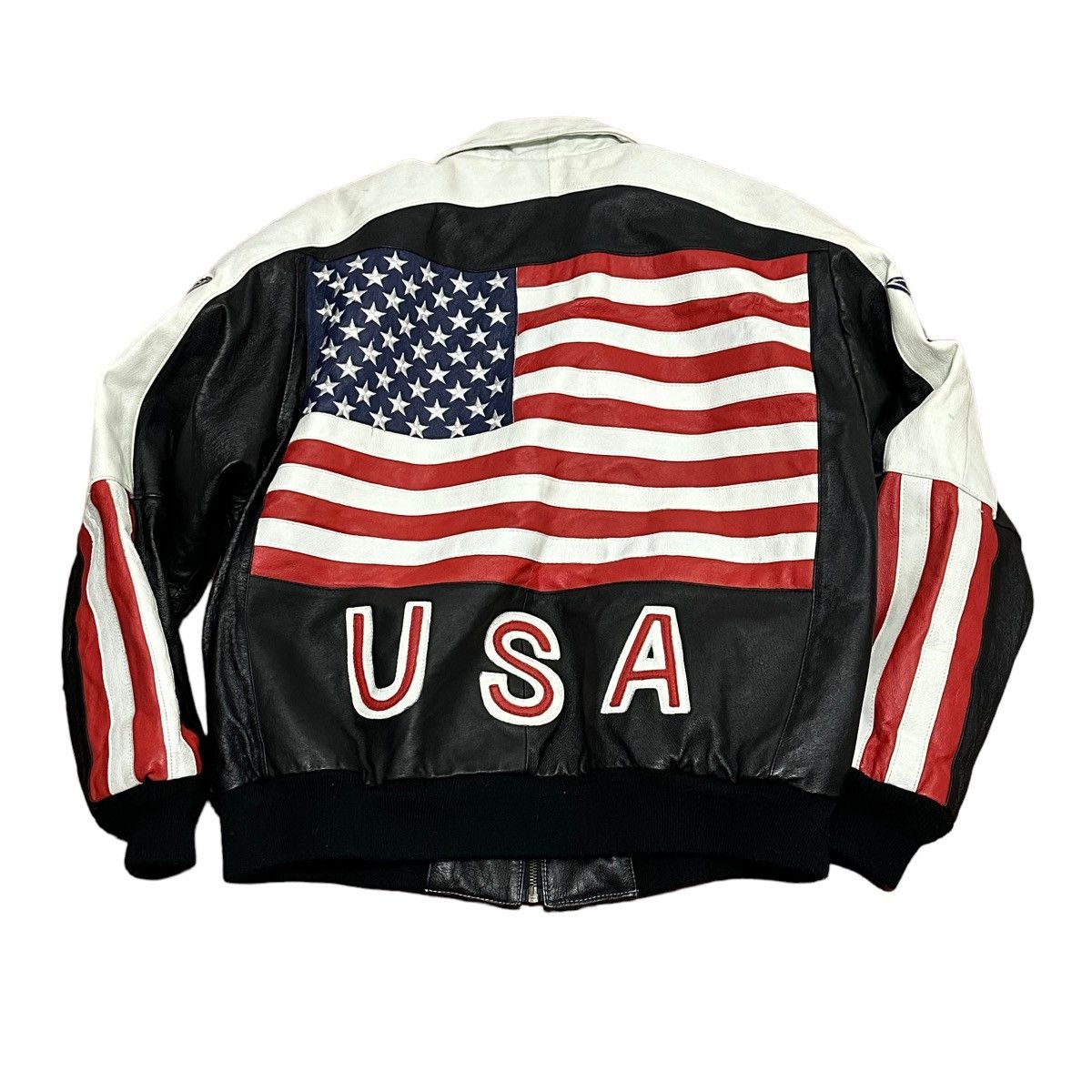 Leather × Vintage Vintage 80's Phase 2 USA Leather Motorcycle Jacket ...