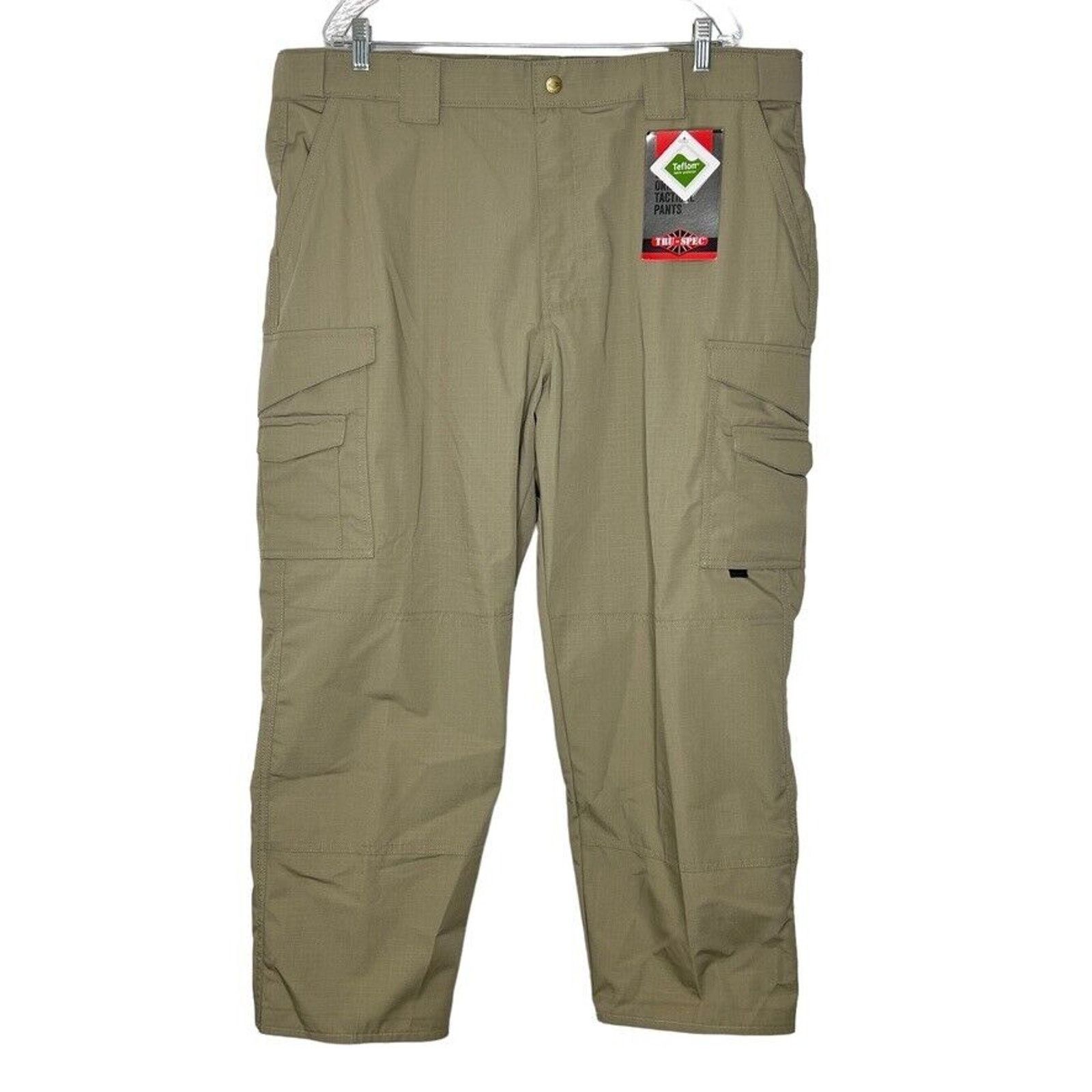 Tru Spec Tru Spec Khaki 24-7 Series Pockets Tactical Pants 42 NEW | Grailed