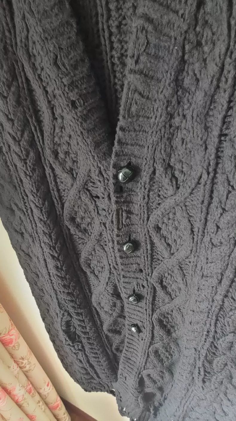 Number (N)ine Number (N)ine03 os destroy knitted vest 2503-Nextarrow ...