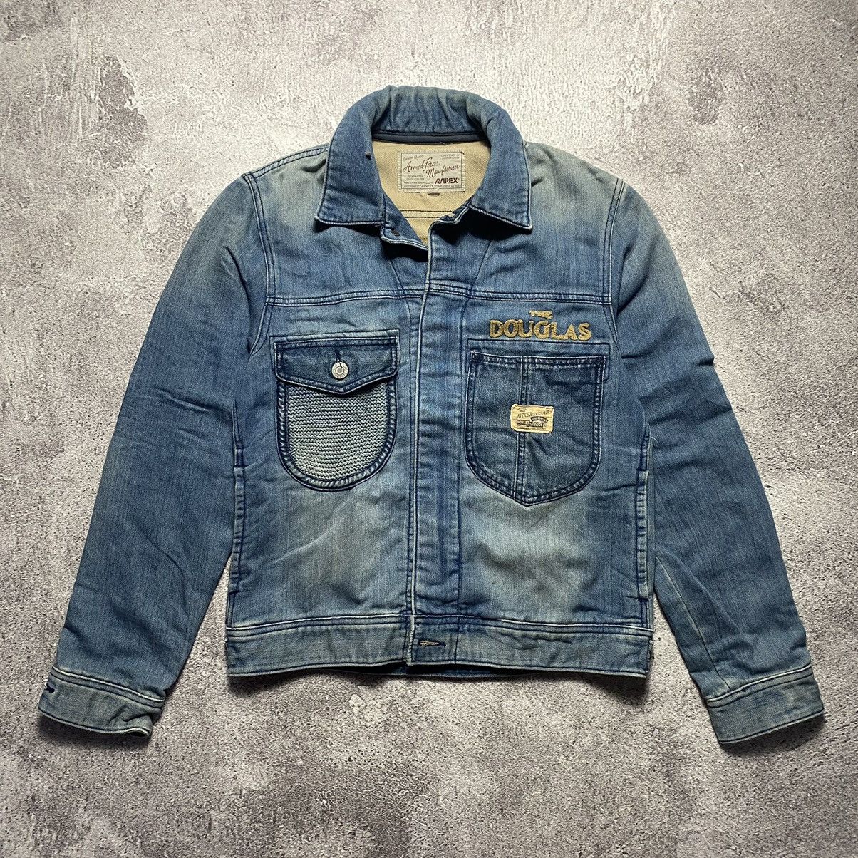 Avirex × Vintage Vintage Avirex Denim Jacket | Grailed