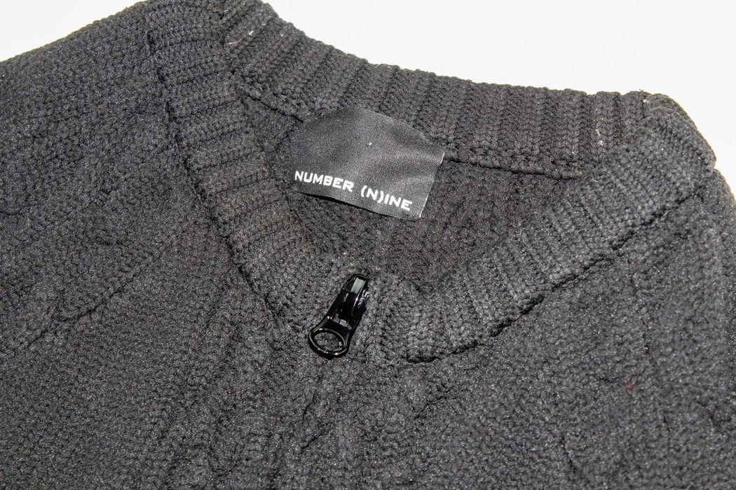 Number (N)ine Cable Knit Cardigan | Grailed