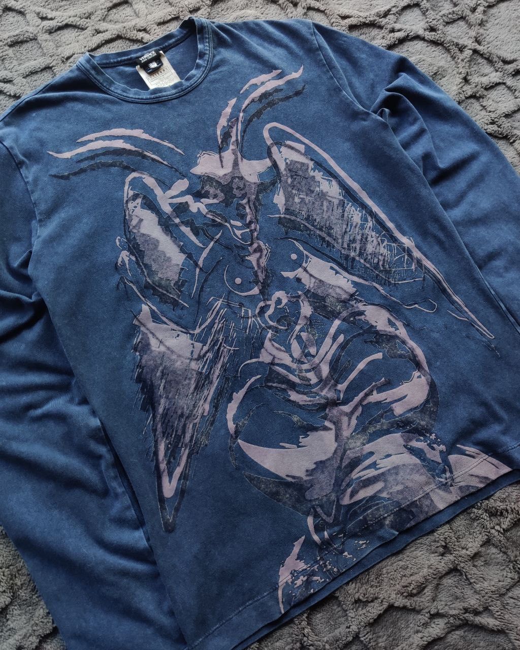 Versace × Vintage 00s Versace “Devil” Longsleeve | Grailed