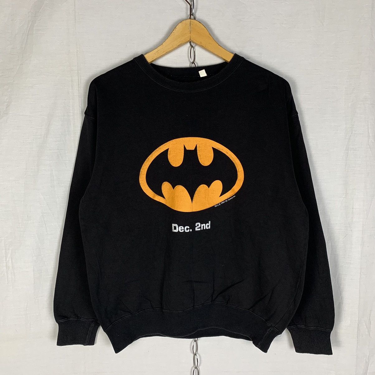 Batman Vintage 1989 Batman December 2nd Sweatshirt | Grailed