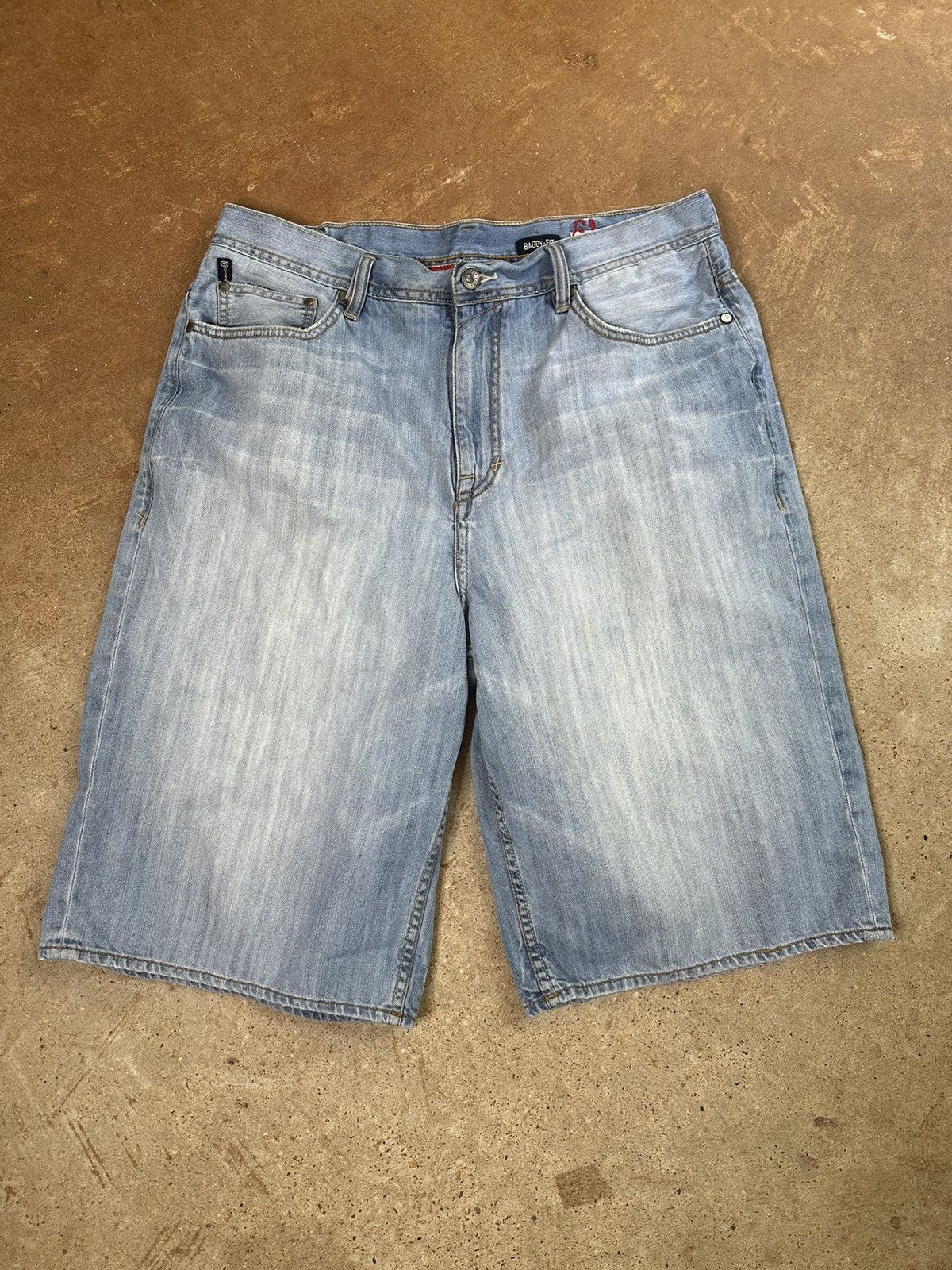 Ecko Unltd. Ecko Unlimited Baggy Fit Light Wash Jorts | Grailed