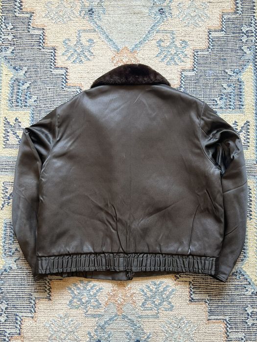 Vintage Tuffy ANR 1970s Nylon Bomber Jacket Military Police Uniform ...