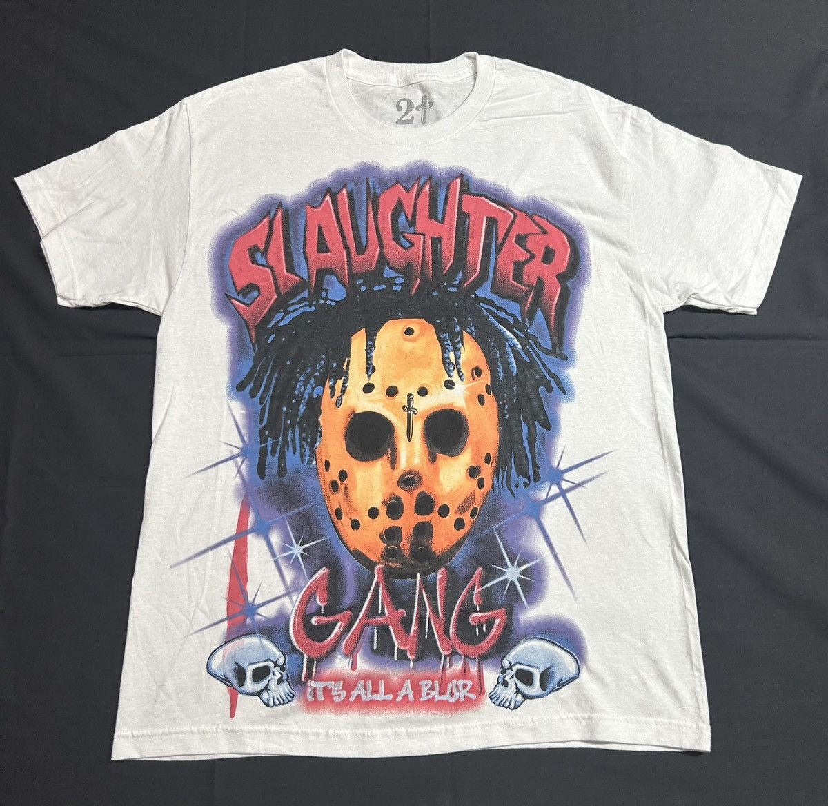 21 Savage × Drake 21 Savage x Drake Slaughter Gang IAAB Tour Merch T ...