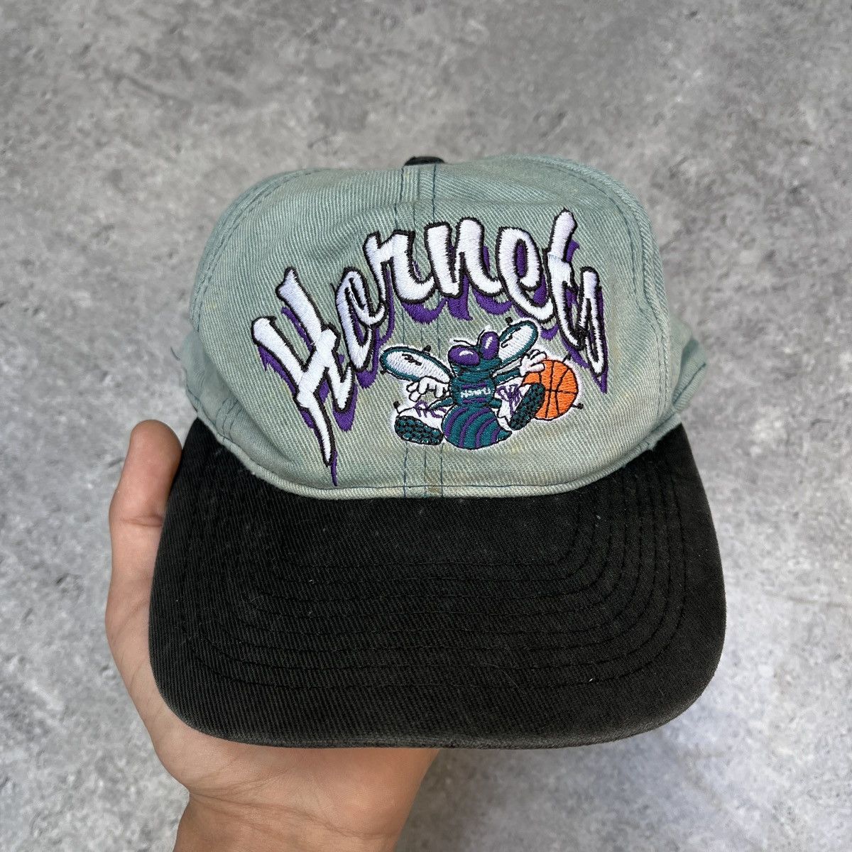 Nike Vintage Cap Charlotte Hornets NBA rare 90s | Grailed
