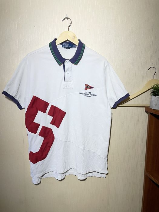 Polo Ralph Lauren Polo Ralph Lauren yachting vintage polo shirt 90s | Grailed