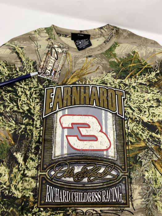 Vintage Vintage RealTree Camo Chase Authentics Dale Earnhardt tee | Grailed