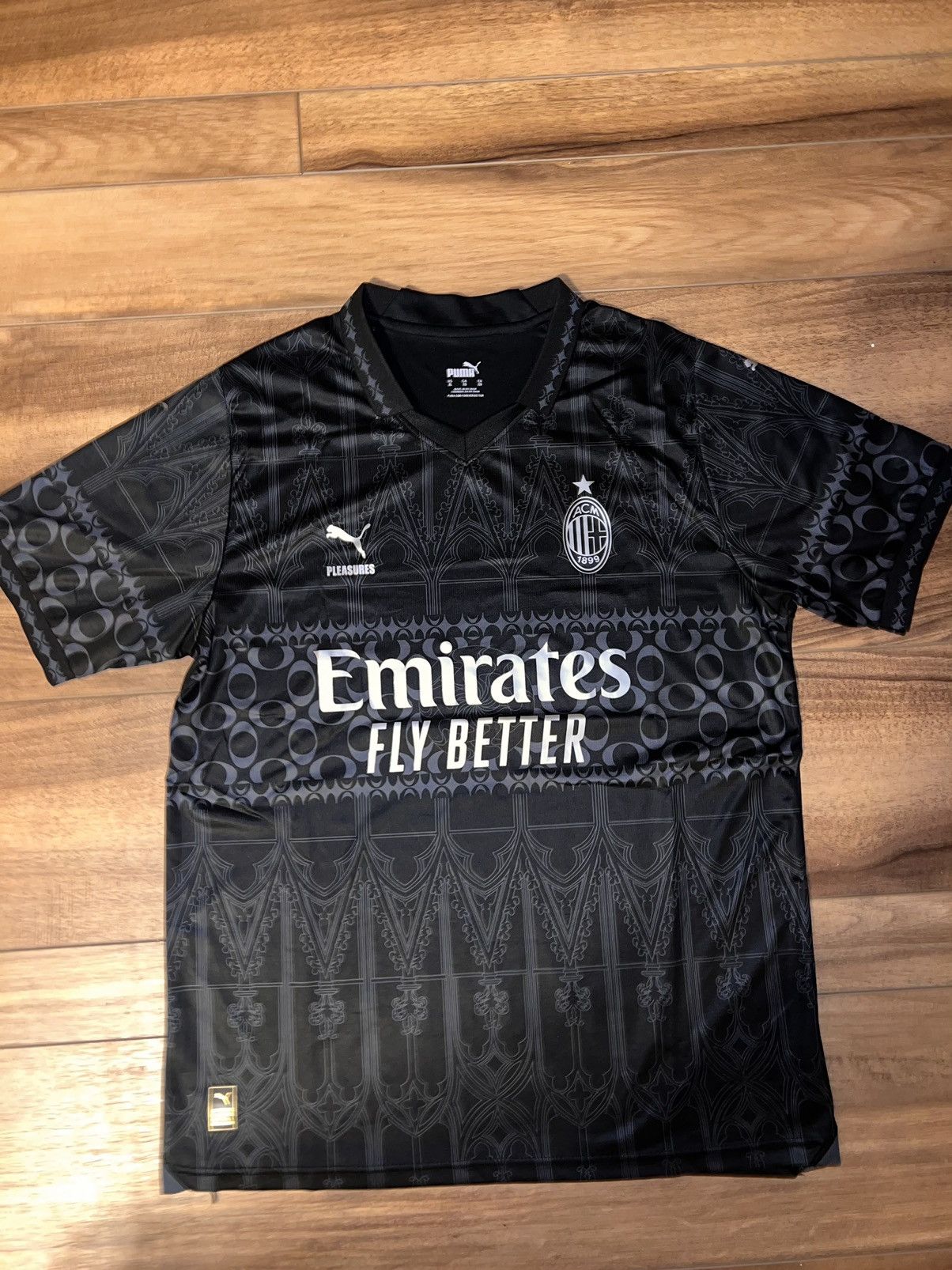 Puma AC Milan 3rd kit 2023-2024 all black | Grailed