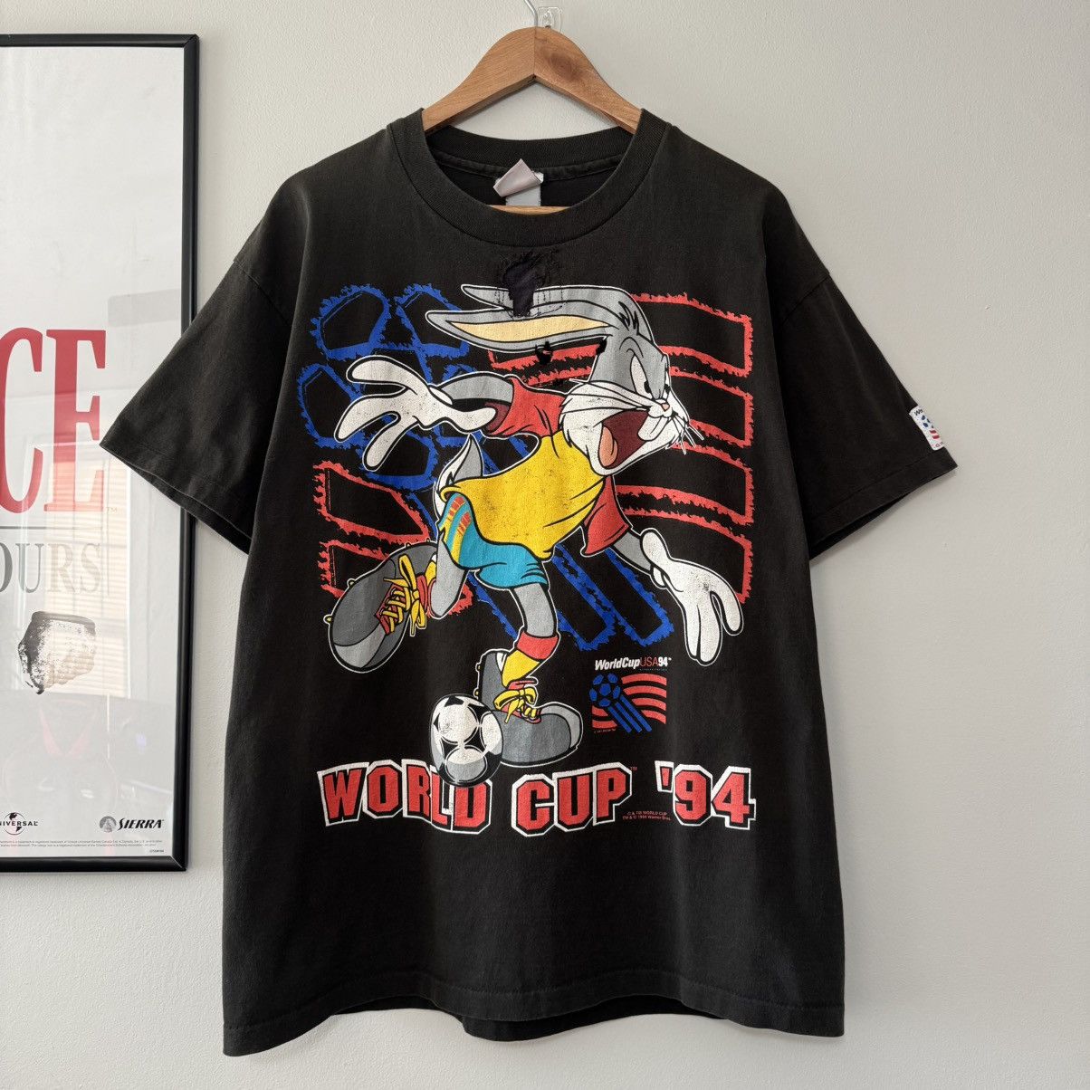 Fifa World Cup × Streetwear × Vintage VINTAGE 1994 WORLD CUP BUGS BUNNY ...