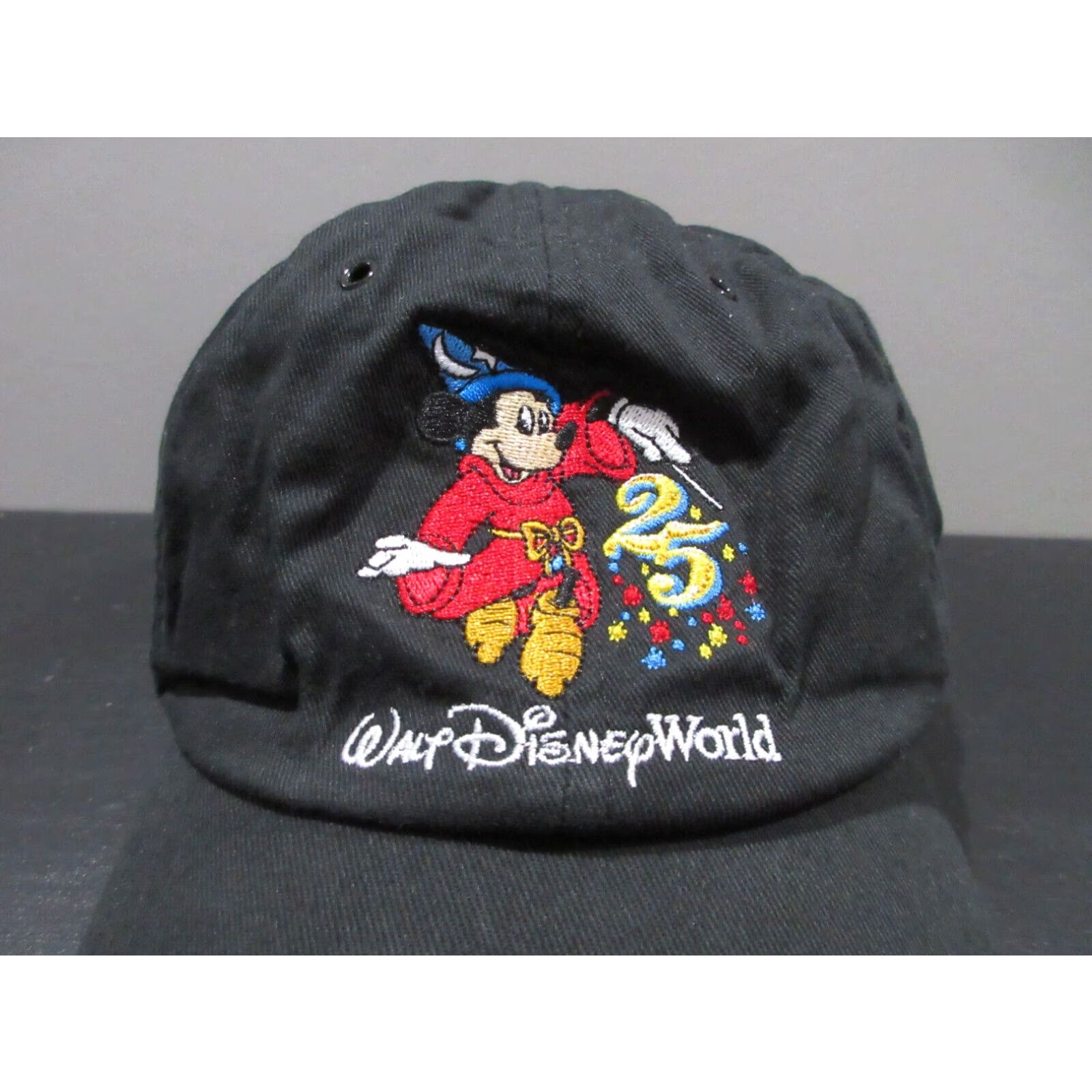 Disney Mens Black Fantasia Magic Kingdom World Mickey Mouse Classic ...