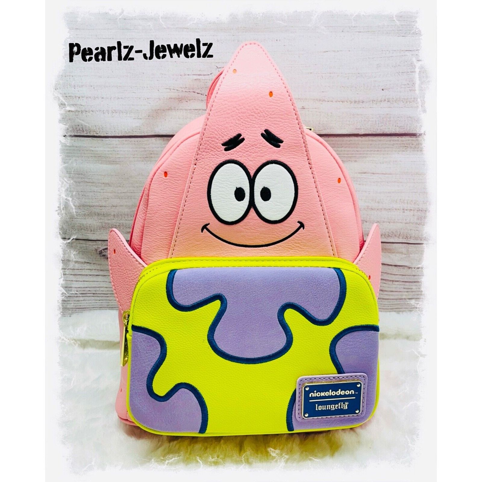 Disney Loungefly SpongeBob SquarePants Patrick Figural Cosplay Mini ...