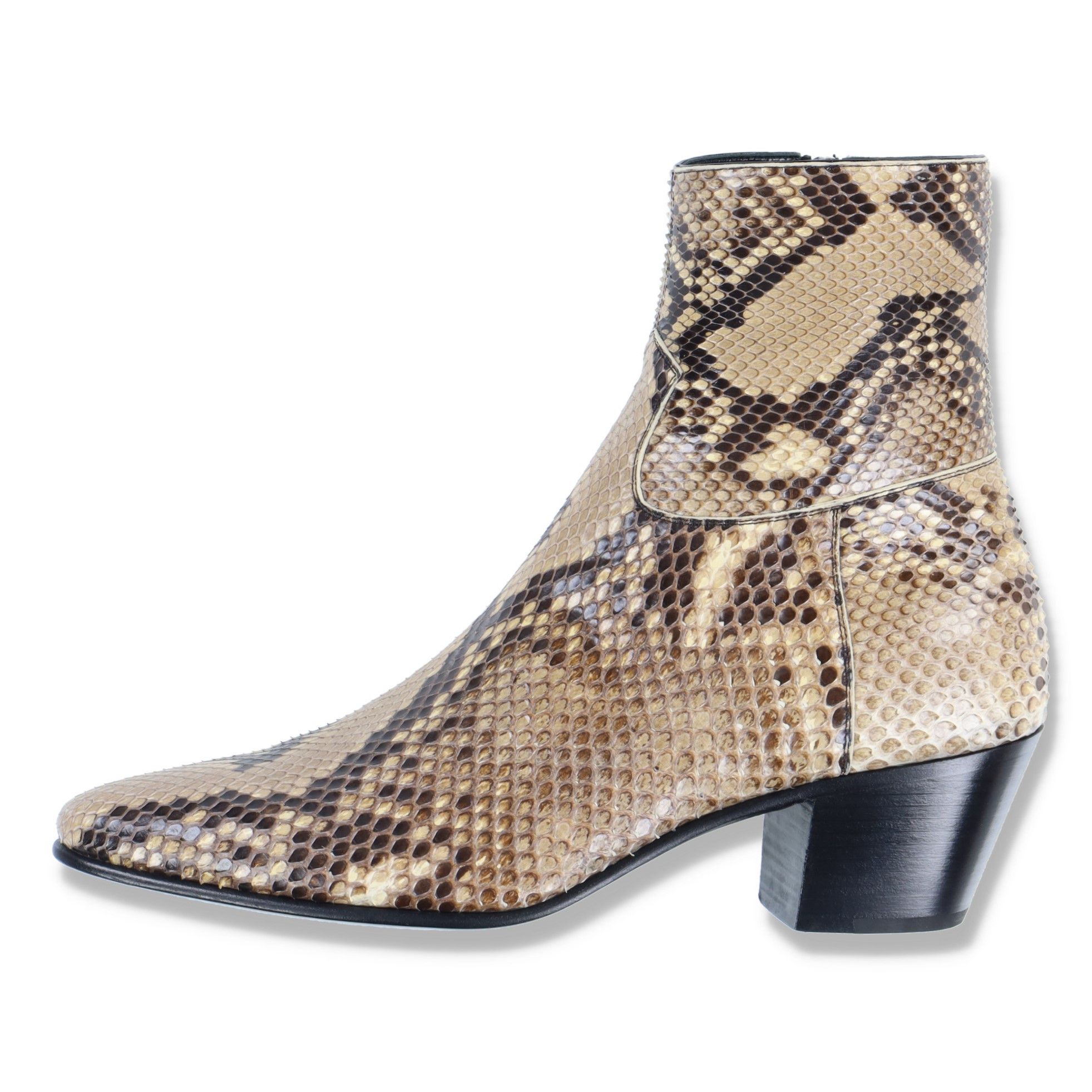 Celine Jacno 60 Zipped Boot in Shiny Python | Grailed