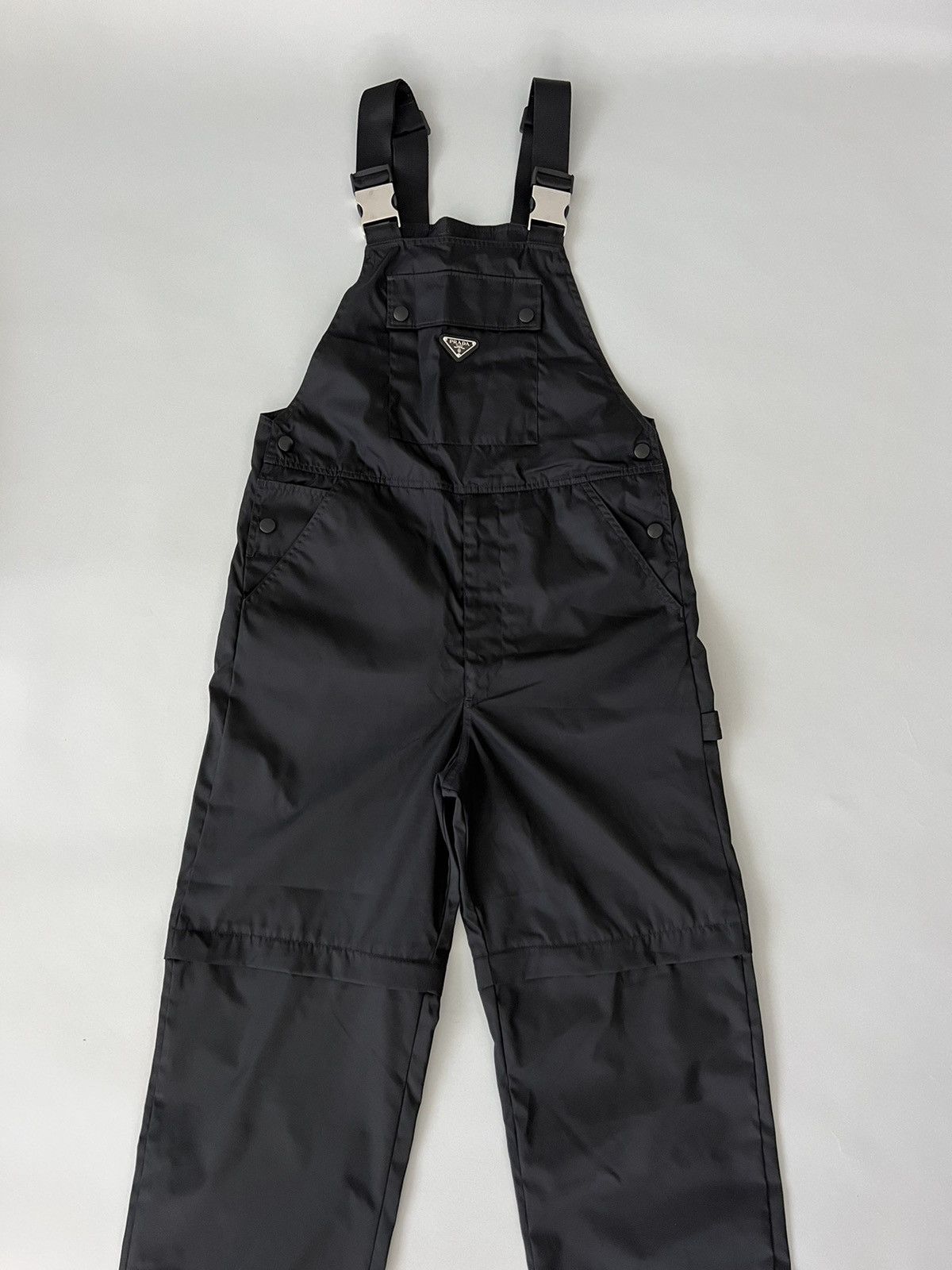 Prada Prada Black Re-nylon Overalls | Grailed