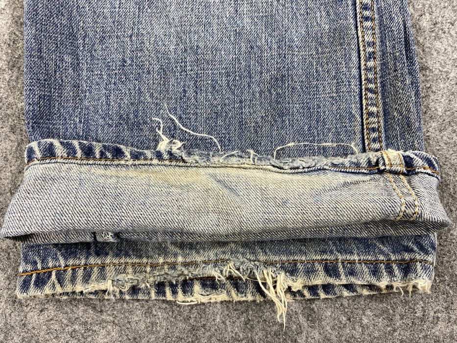 Vintage Dirty Used Blue Levi's 527 Jeans Flare 33x32 Denim -SJ082 | Grailed