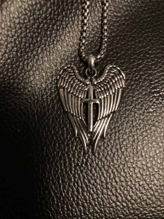 Affliction Winged Cross Pendant | Grailed