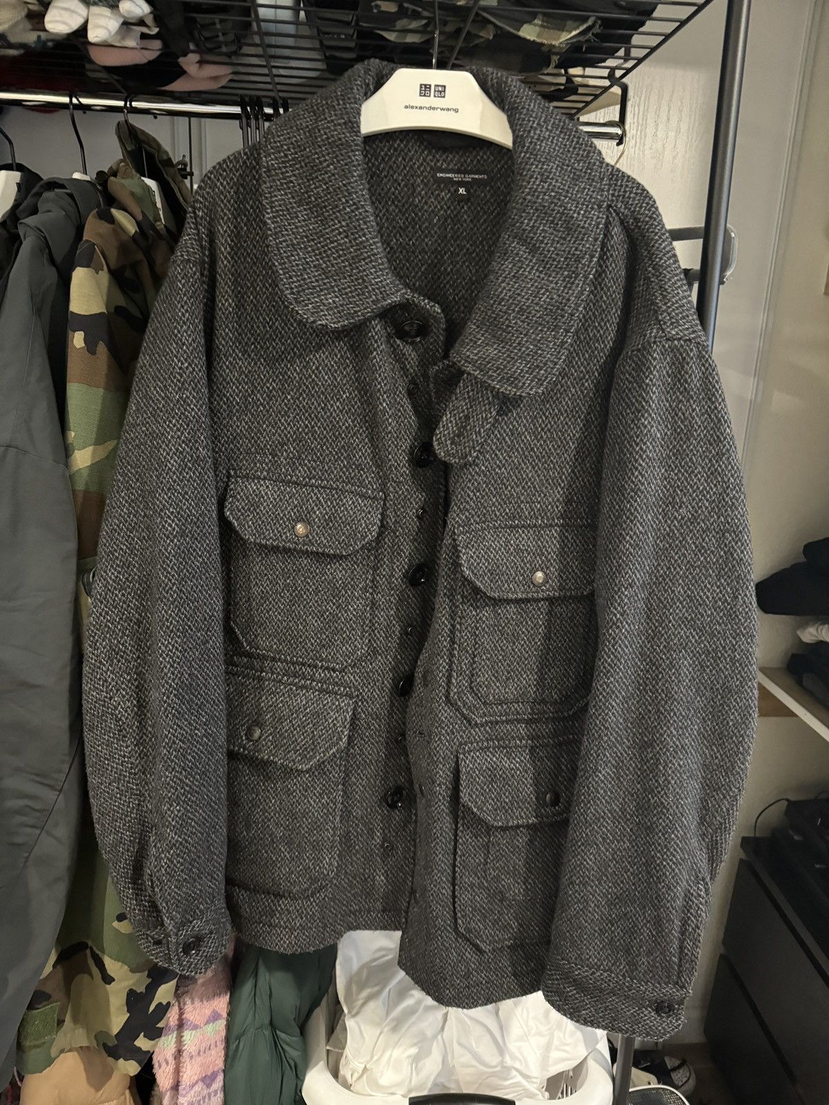 Engineered Garments Engineered garments wool overshirt jacket | Grailed