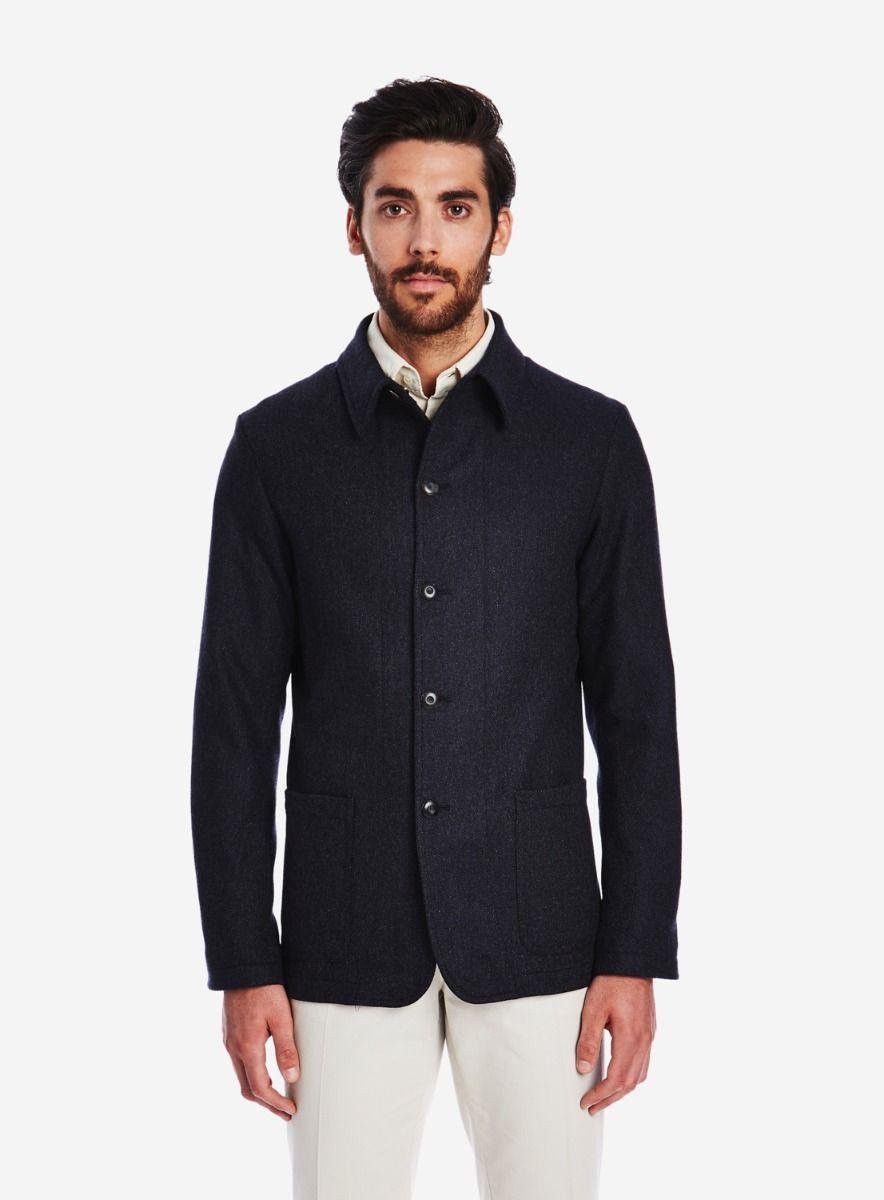Private White V.C. Linen and Wool Shacket | Grailed