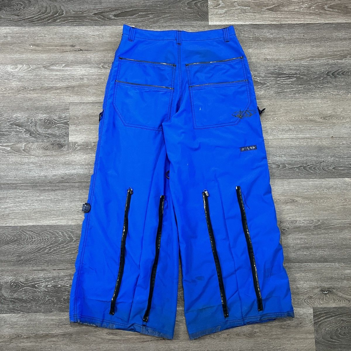 Vintage Rare Vintage Y2K Macgear wide leg baggy multi zip Rave pants ...