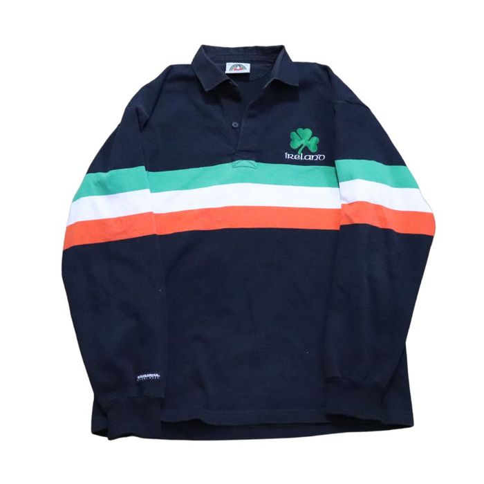 Vintage Ireland Rugby long sleeve polo sweater (XL) | Grailed