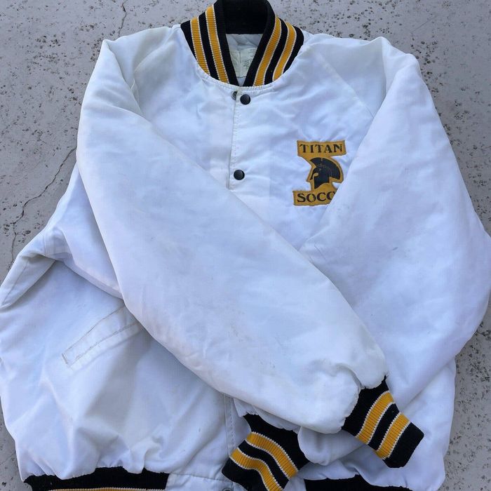 Vintage Vintage 80s Osh Kosh University of Wisconsin Varsity Jacket ...