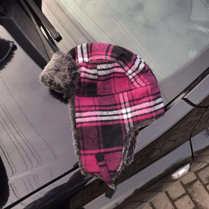 Japanese Brand Rare Black Y2K Pink Ushanka Hat Mohair | Grailed