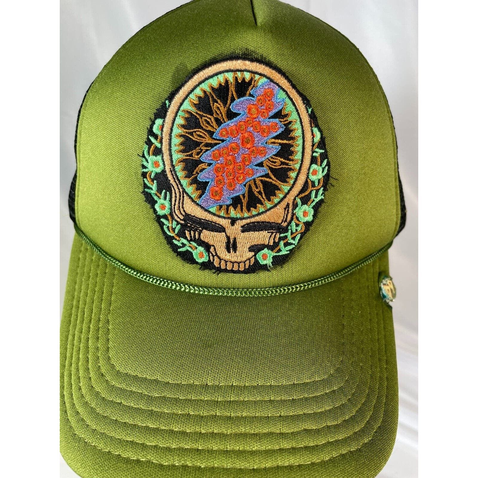 Custom Grateful Dead Trucker Hat - Handmade | One of a Kind | Grailed