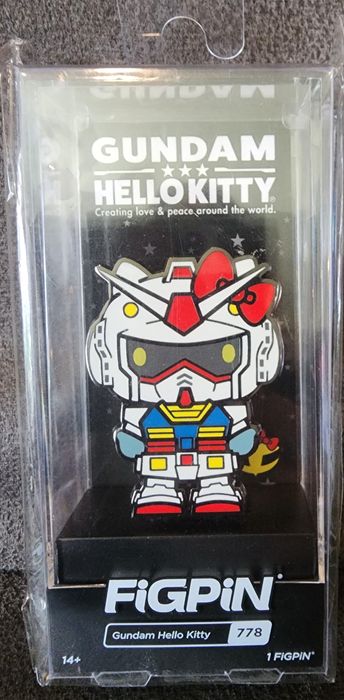 Unkwn FiGPiN Gundam x Hello Kitty Gundam Collectible Pin 778 | Grailed Unkwn FiGPiN Gundam x Hello Kitty Gundam Collectible Pin 778 | Grailed