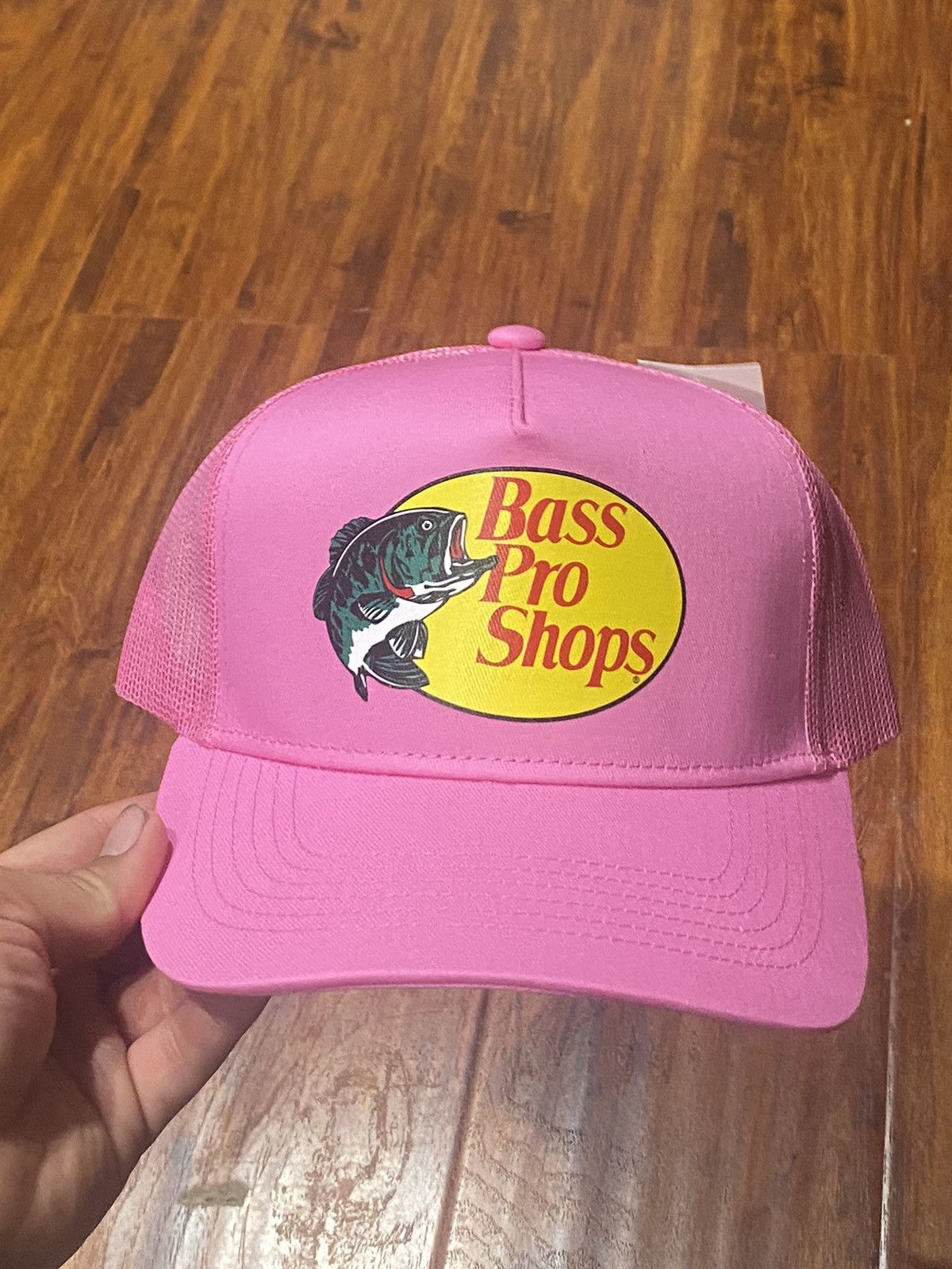 Bass Pro Shops Bass Pro Shop Trucker Hat Color Funchsia Grailed