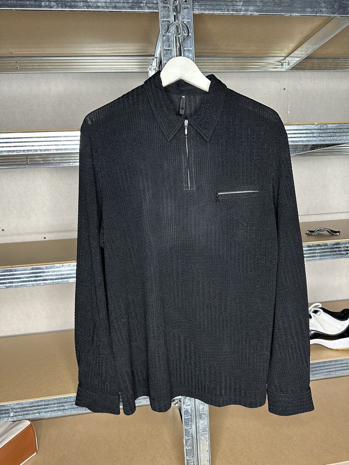 Luxury Vesturo Luxury Exclusive Tailoring to order Zip 1/4 Shirt | Grailed
