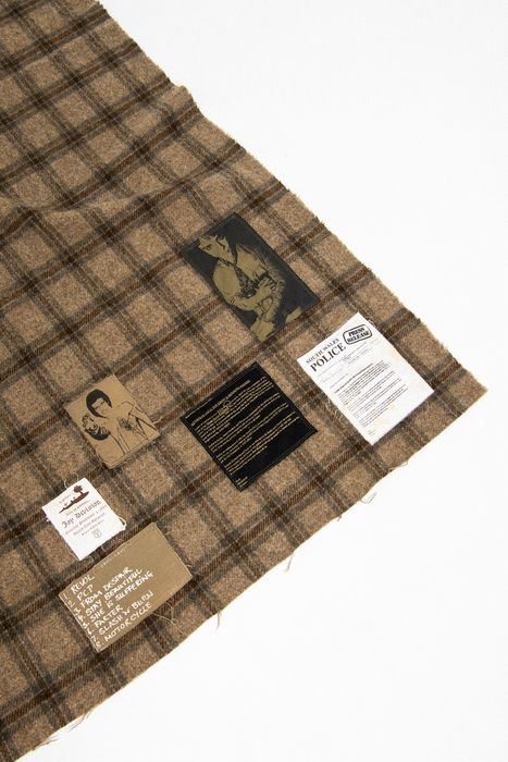Raf Simons Rare Raf Simons 2001 Riot Riot Riot Blanket | Grailed