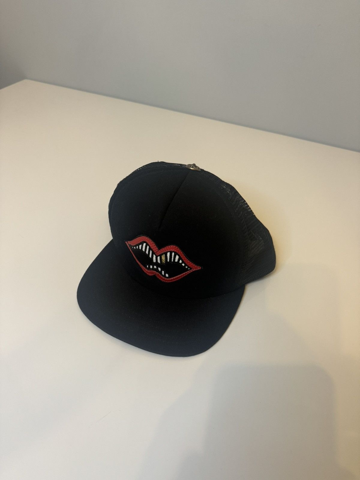 Chrome Hearts Chrome Heart Chomper Lips Hat | Grailed