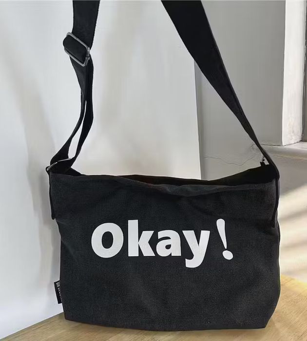 Bag Fashion hip hop okay! shoulder bag messenger bag | Grailed