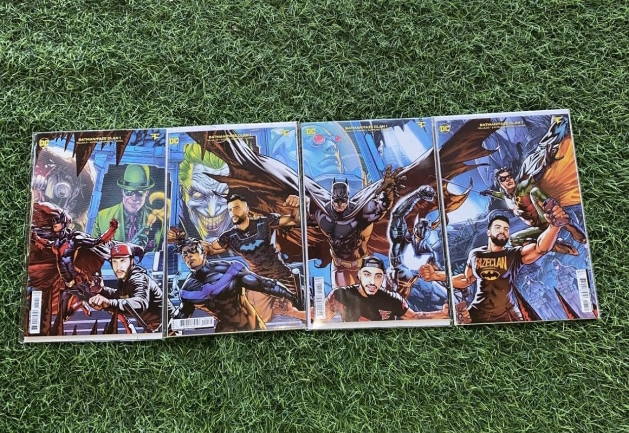 Dc Comics × Streetwear × Vintage Faze Clan X Batman Dc Comics Full ...