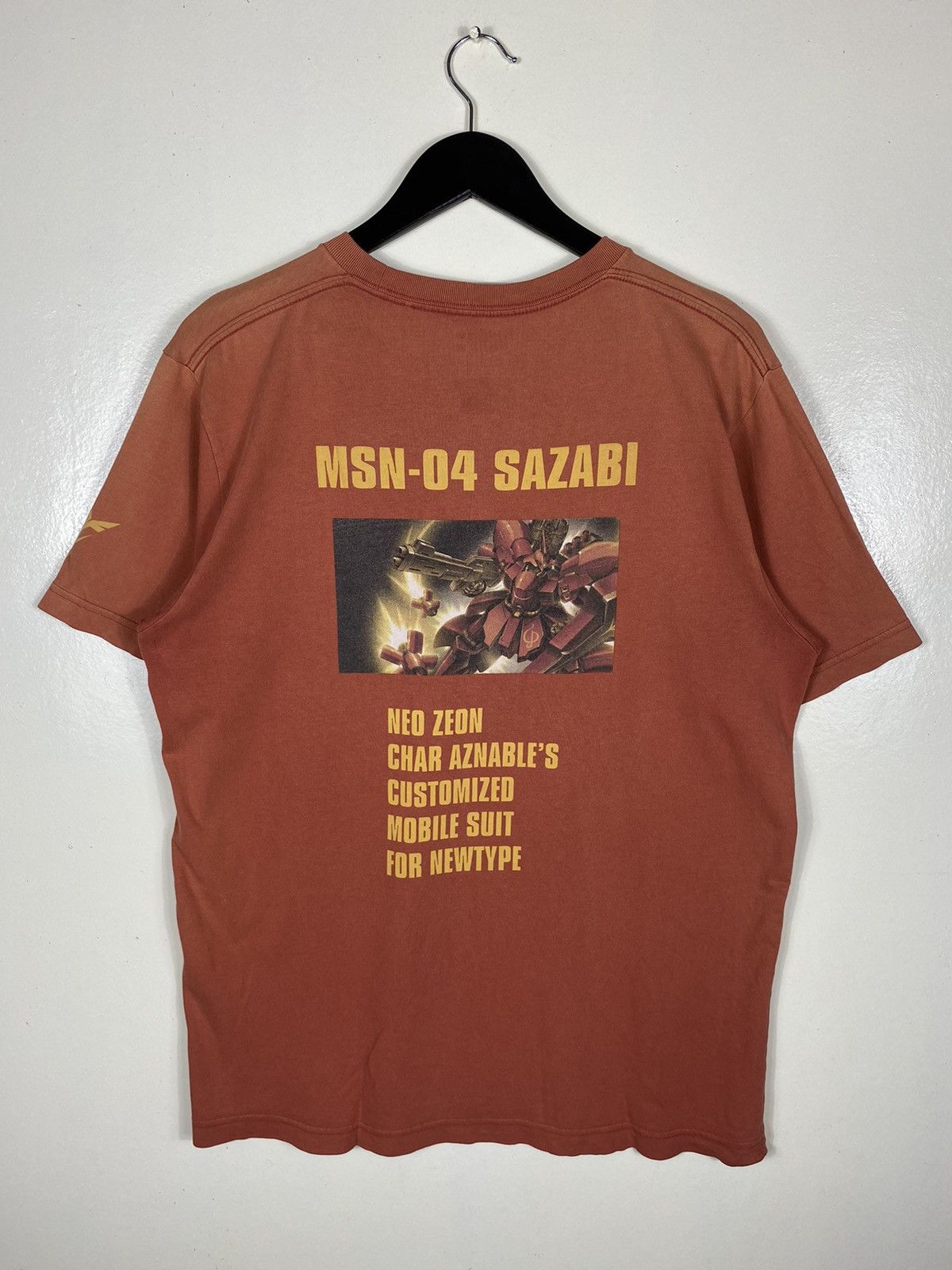 Playstation × Streetwear Sun Faded 40th Anniversary GUNPLA T-Shirt ...