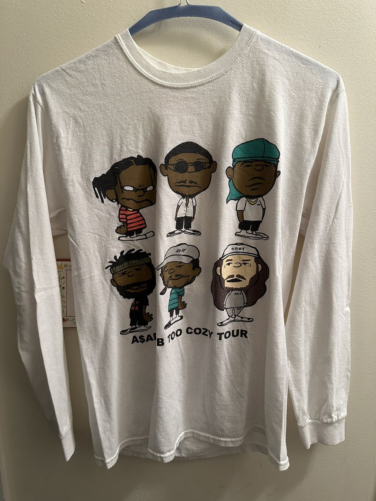 Asap Rocky ASAP Mob Too Cozy Tour LS T-Shirt | Grailed