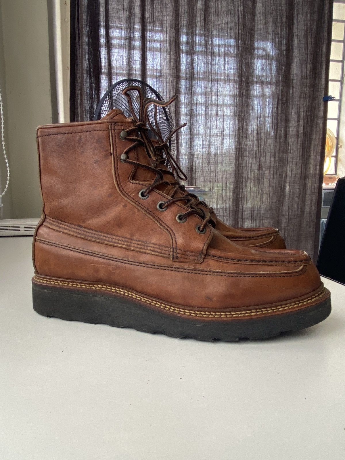 Red Wing × Vintage Vintage Rare Red Wing 1950 50th Anniversary Moc Toe ...
