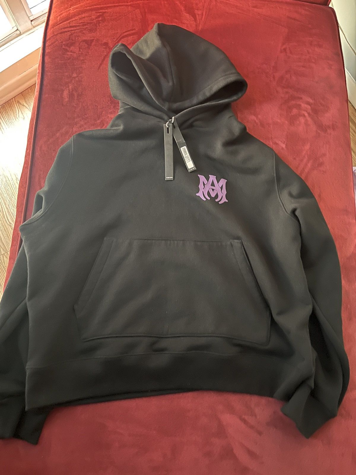 Amiri Black Amir Hoodie | Grailed