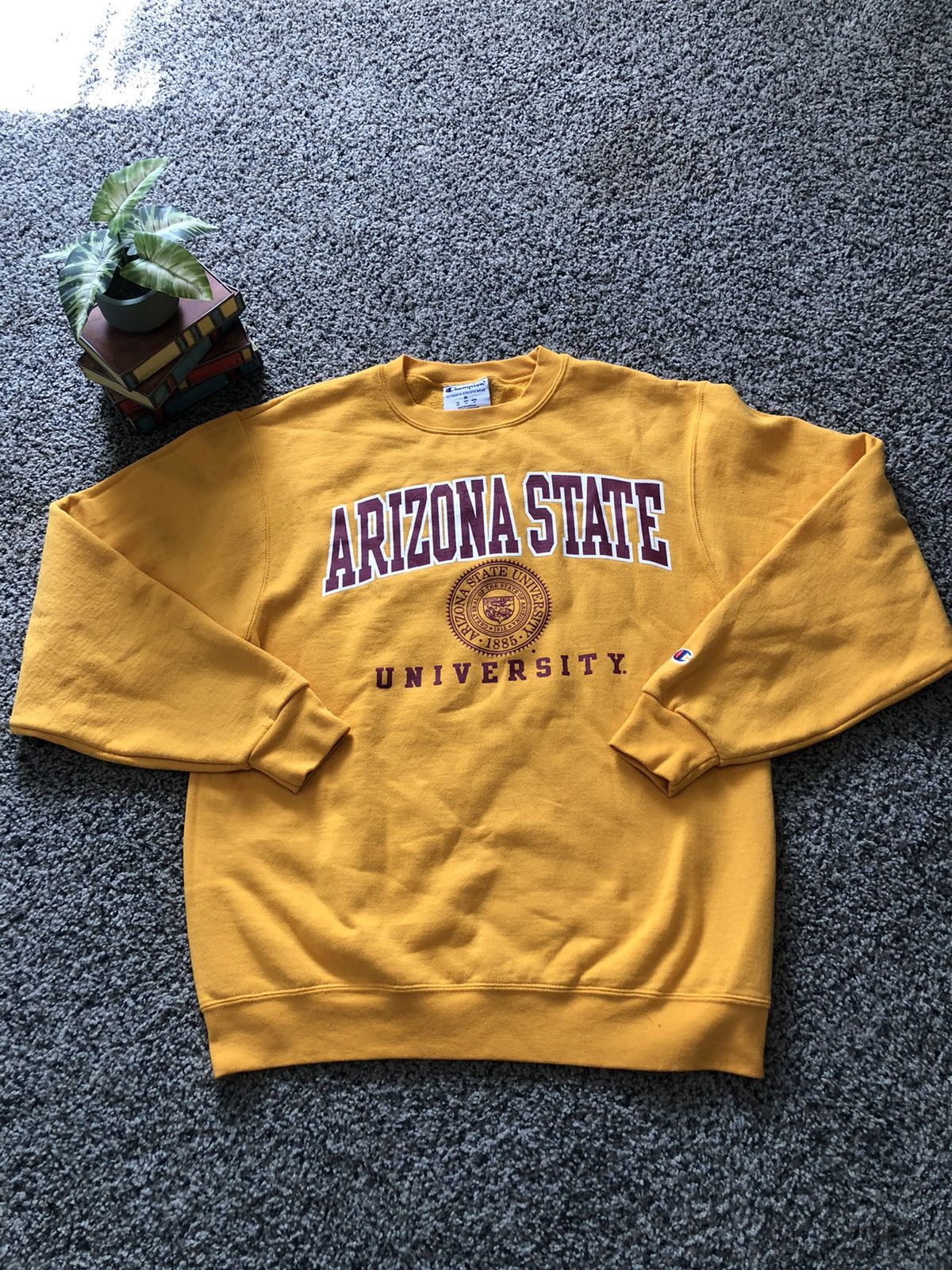 Champion Vintage Arizona State University Crew Neck | Grailed