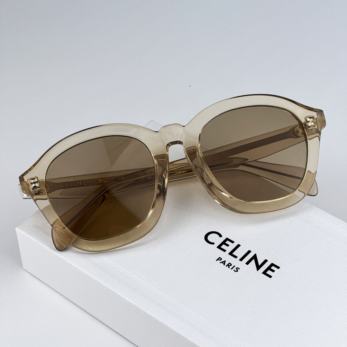 Celine NEW Celine CL40017F 57E Round Women Sunglasses CL 40017F | Grailed