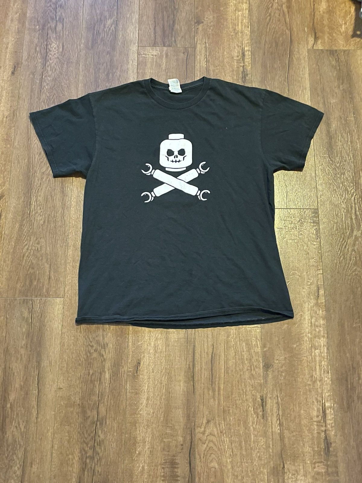 Vintage Lego skull & crossbones Tshirt | Grailed