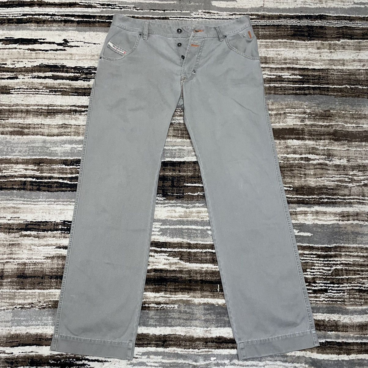 Diesel Diesel industries only the brave greige straight leg jean | Grailed
