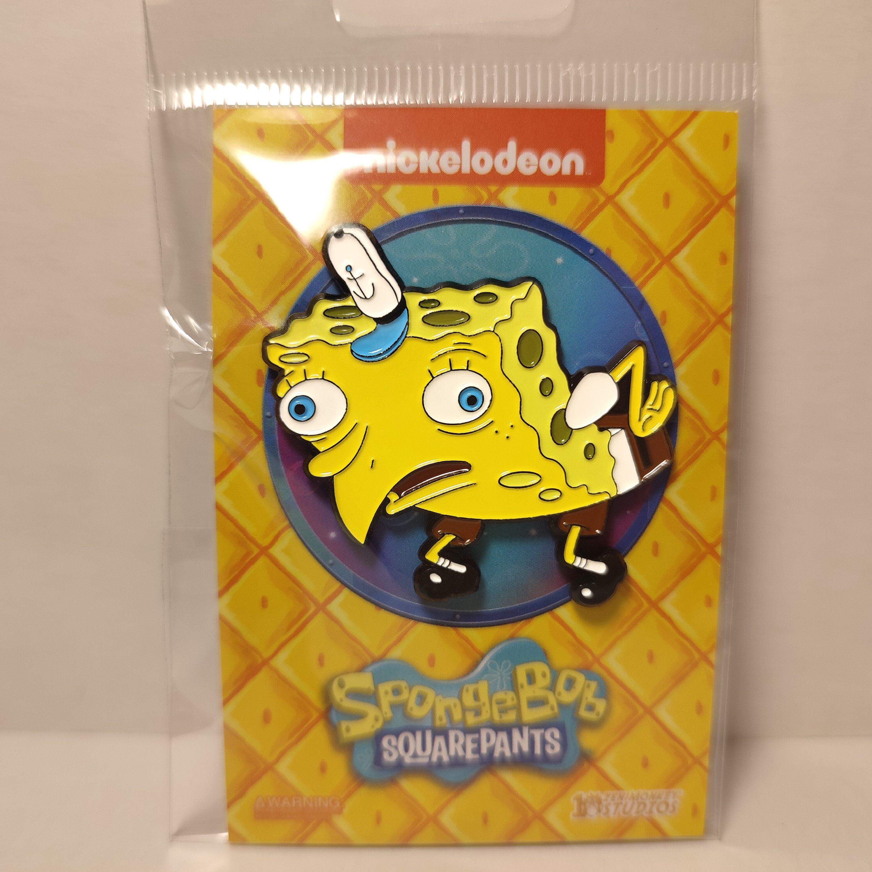 Other Spongebob Squarepants Spongemock Meme Enamel Pin | Grailed
