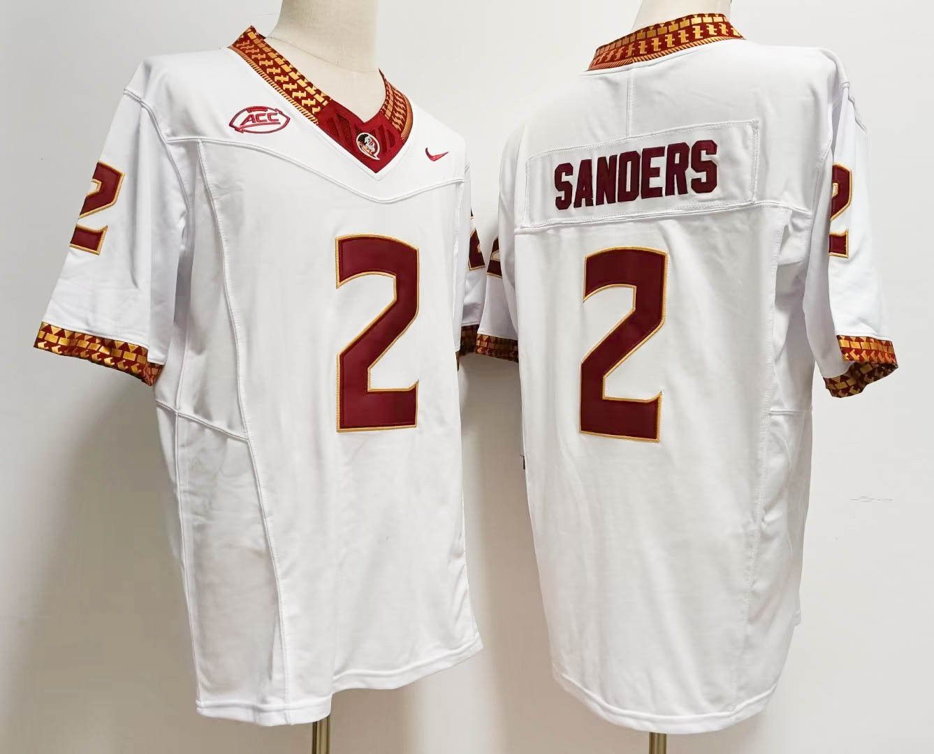 Other FSU 2 White 2023 Men Jersey Deion Sanders | Grailed