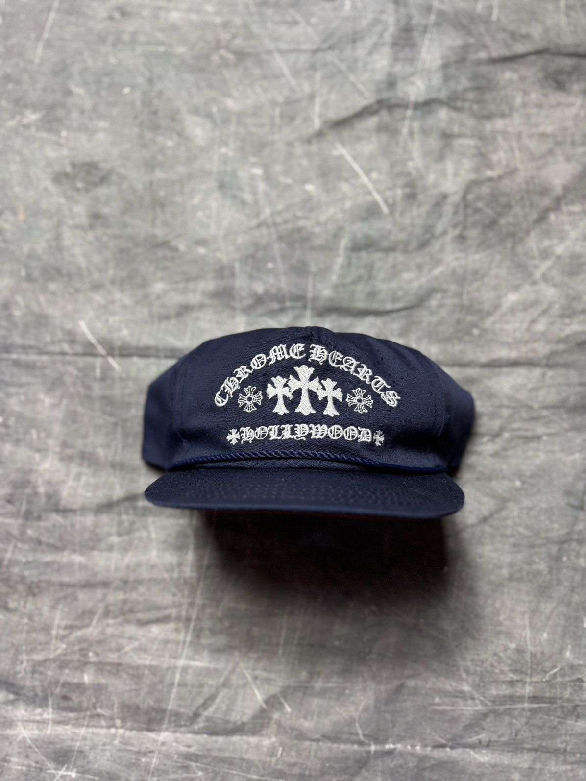 Chrome Hearts Chrome Hearts King Taco Embroidered Cross Gas Station Hat ...