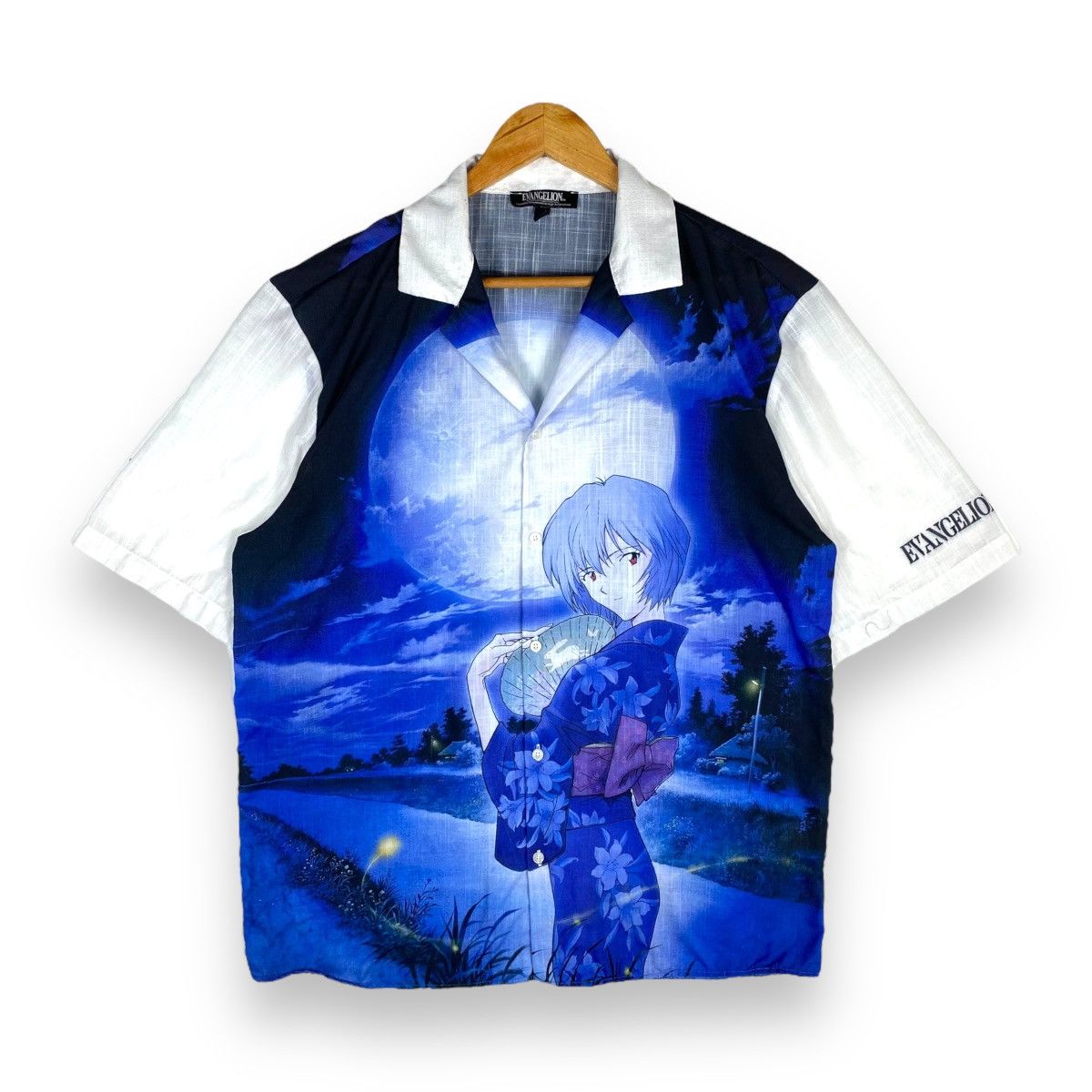 Japanese Brand × Movie × Vintage EVANGELION REI AYANAMI ANIME OPEN ...