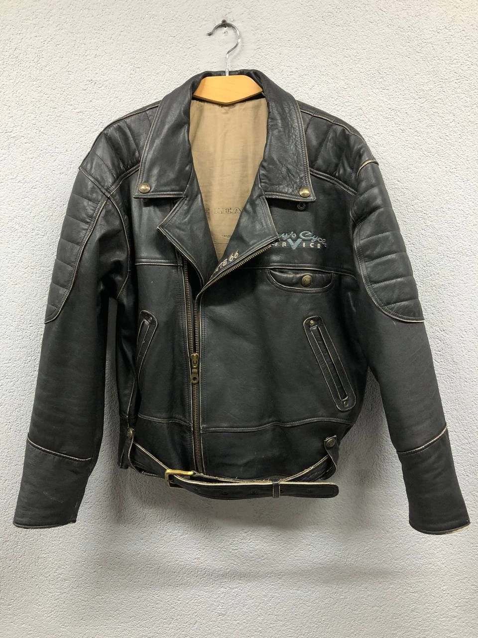 Route 66 Route 66 mens leather jacket XXL | Grailed