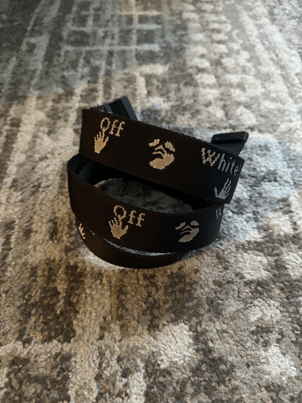 Off-White Off-White Hands Logo Industrial Belt | Grailed